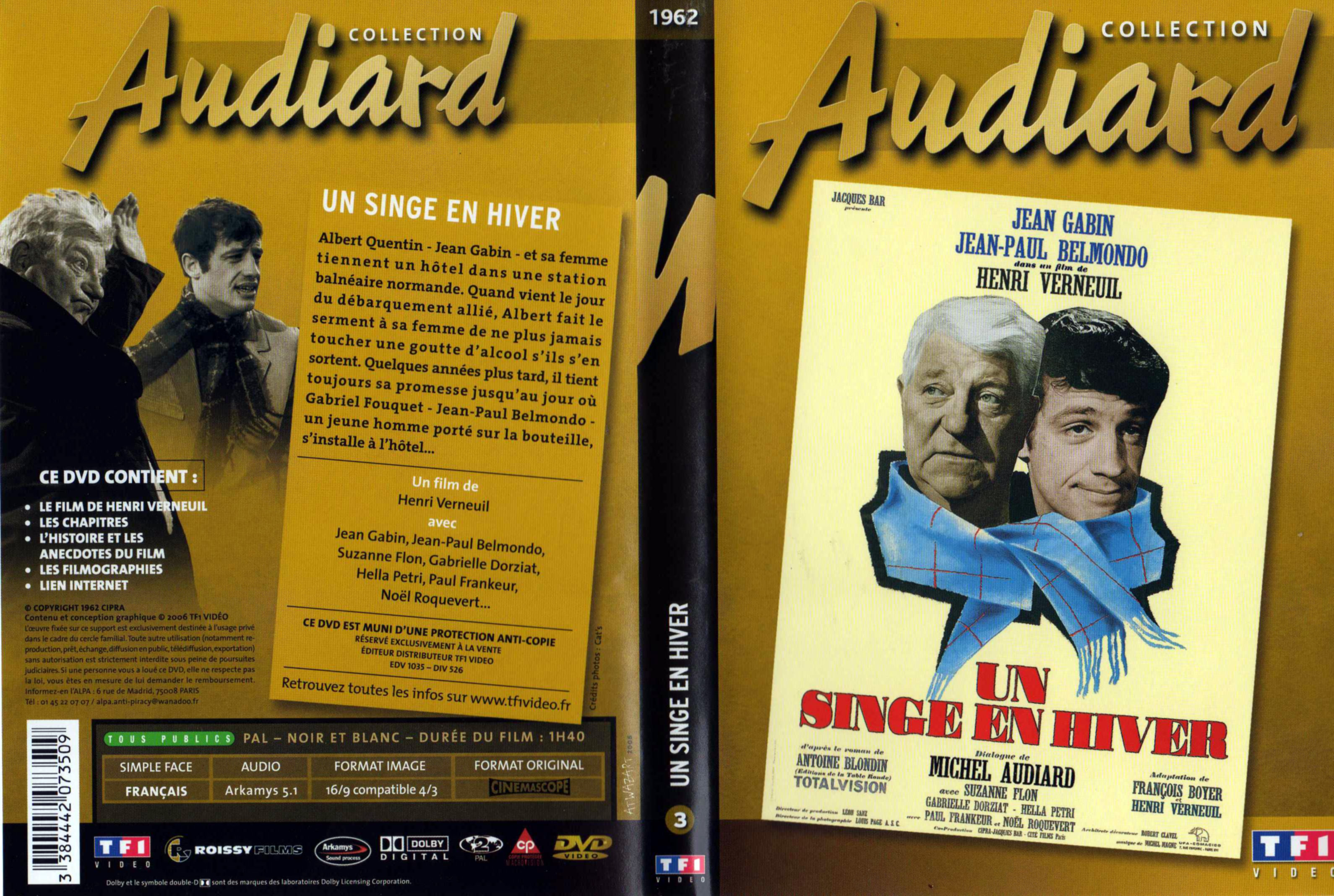 A Monkey in Winter - Where to Watch and Stream - TV Guide