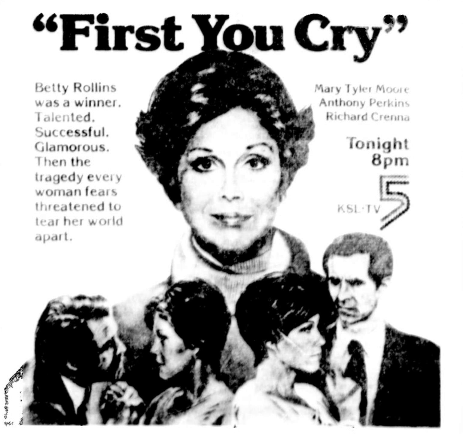 First, You Cry - Where to Watch and Stream - TV Guide