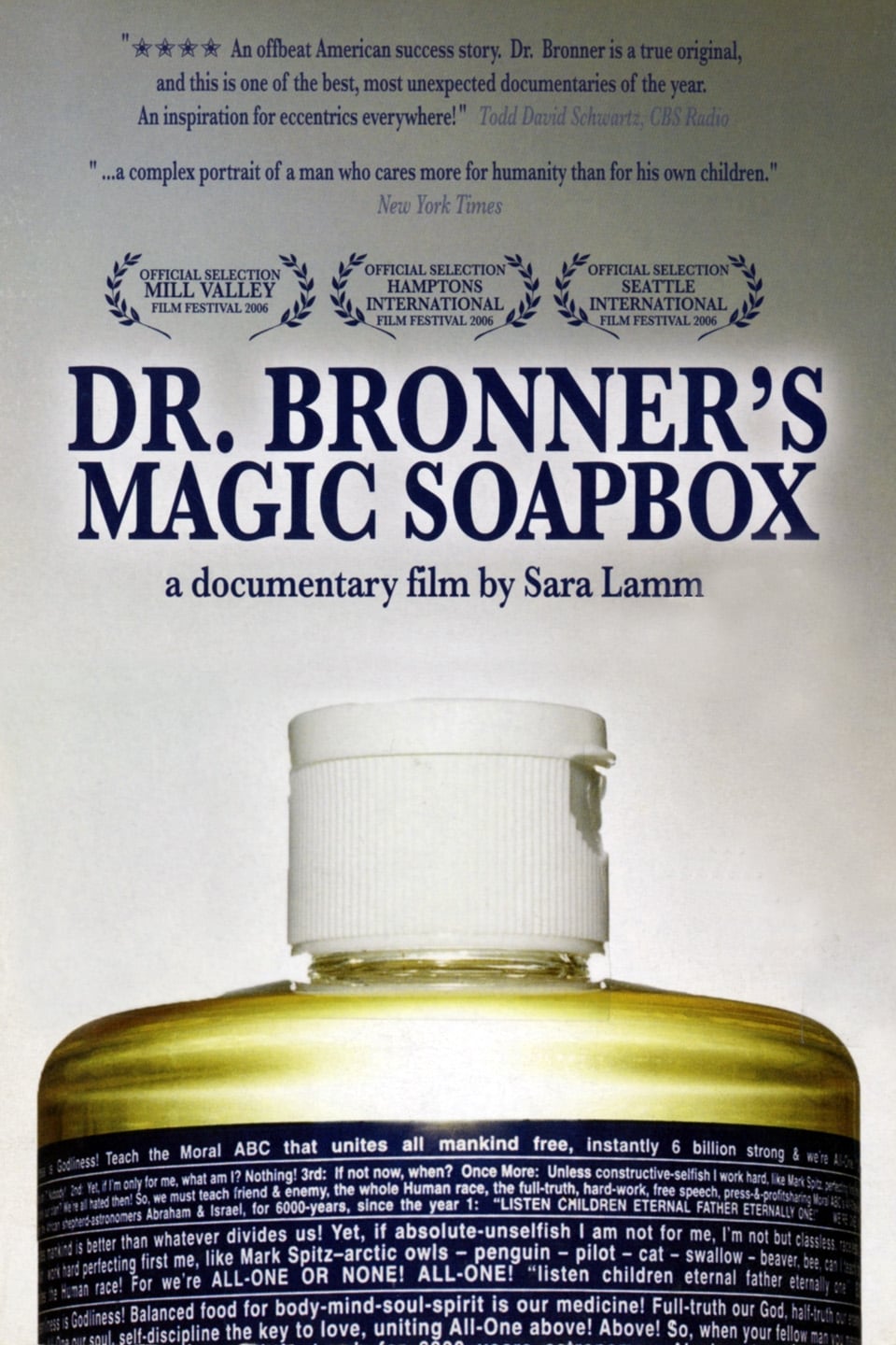 Dr. Bronner's Magic Soapbox - Where to Watch and Stream - TV Guide
