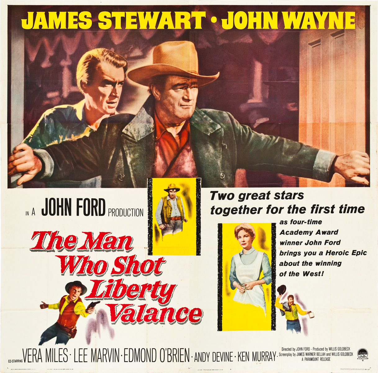 The Man Who Shot Liberty Valance - Full Cast & Crew - TV Guide