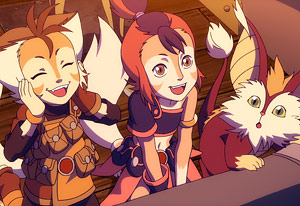 ThunderCats Sneak Peek: WilyKit and Kat Meet Lion-O, the Fishmen - TV Guide