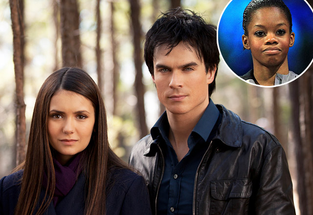VIDEO: The Vampire Diaries Cast Congratulates Gabby Douglas - TV Guide