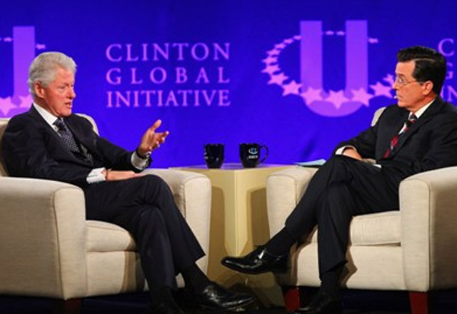 Stephen Colbert Sets Up Twitter Account for Bill Clinton - TV Guide