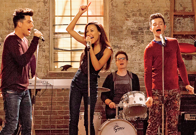 Chris Colfer And Adam Lambert