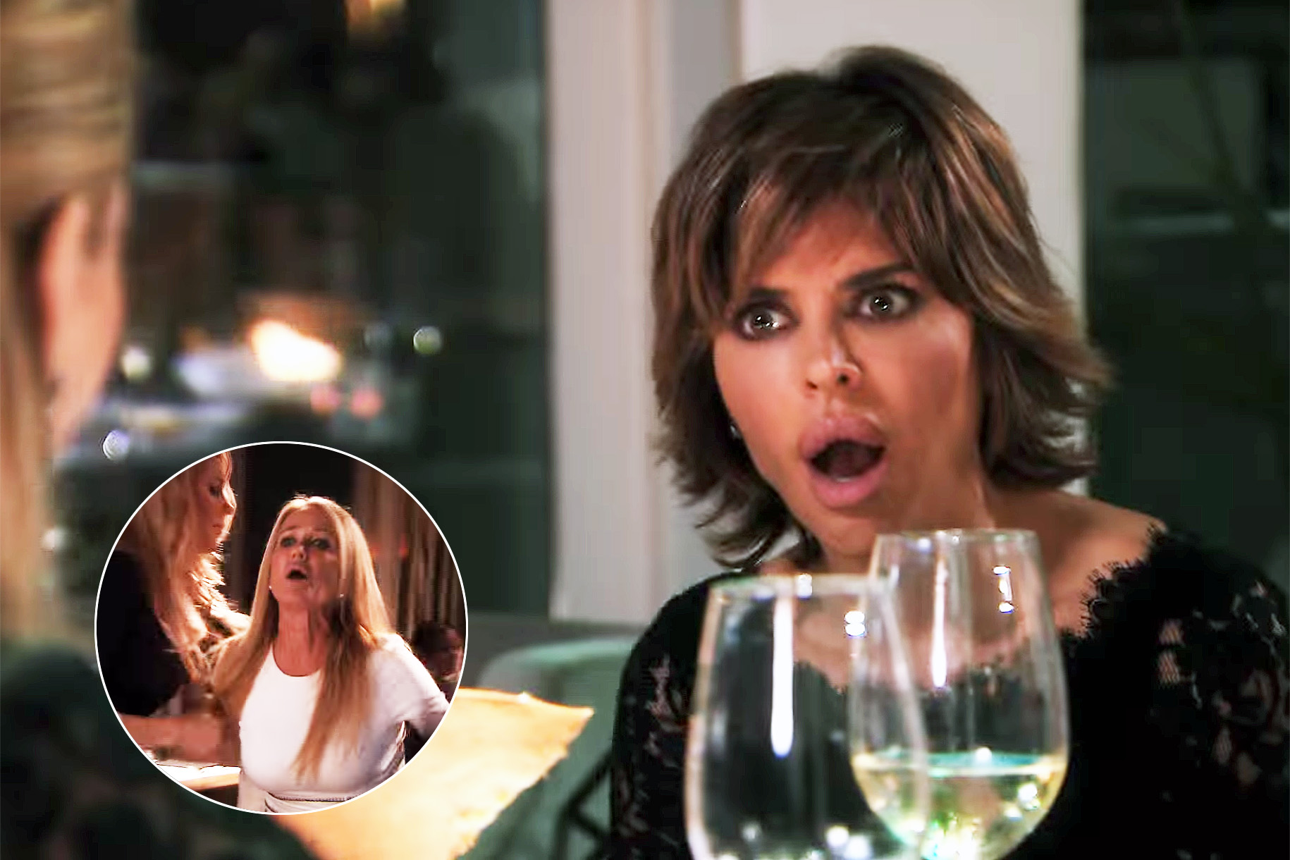 Watch Lisa Rinna and Kim Richards' Violent Blowout on Real Housewives ...