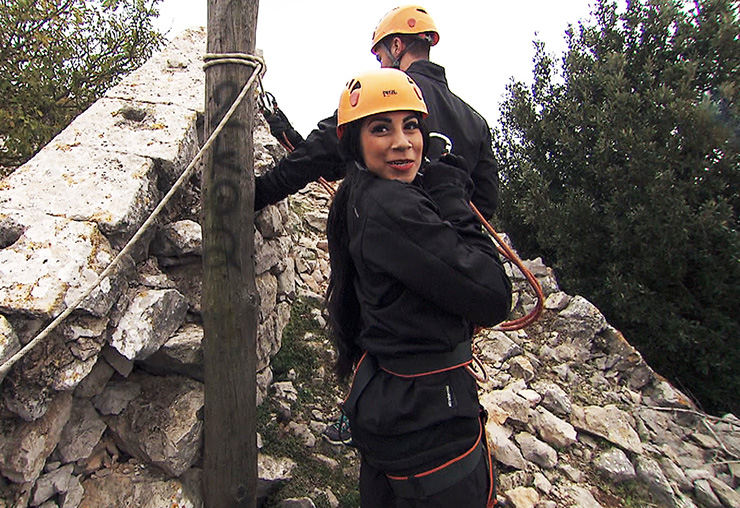 Amazing Race's Jeff and Jackie Try to Explain That Face He Made - TV Guide