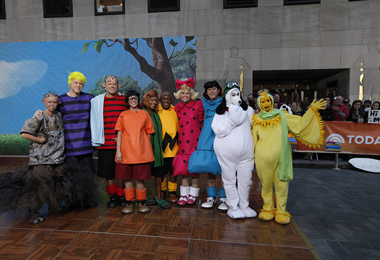 Today Show Cast Dresses as Peanuts Gang - TV Guide