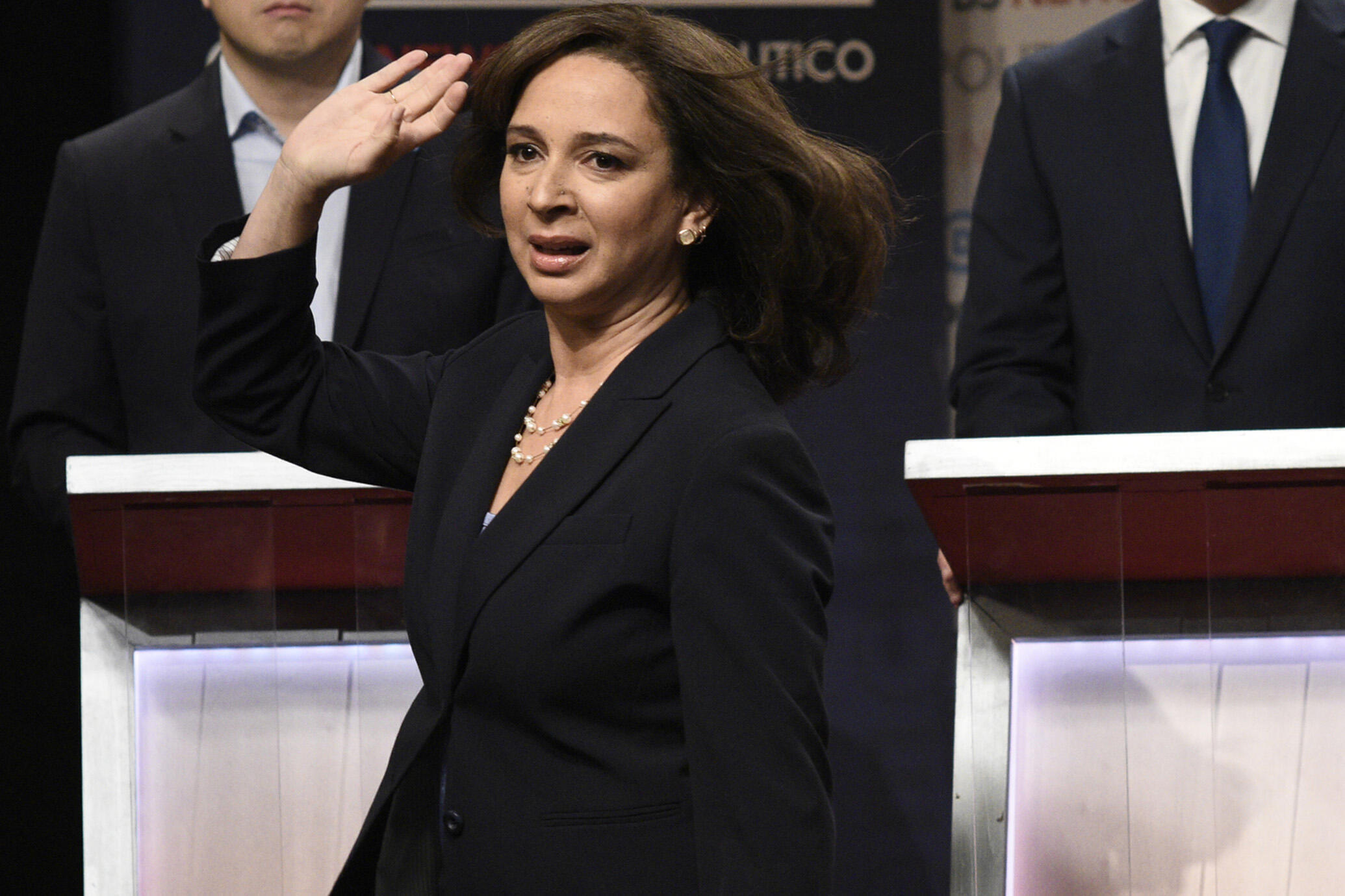 Maya Rudolph Reacts to Kamala Harris as Joe Biden's VP Pick - TV Guide